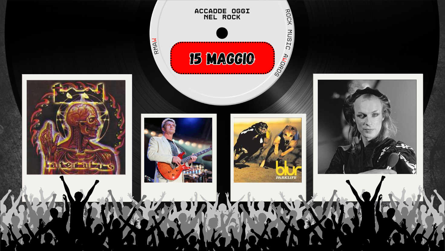 Accadde Oggi nel Rock – 15 Maggio: Brian Eno, Tool – Rock Music aWords ...