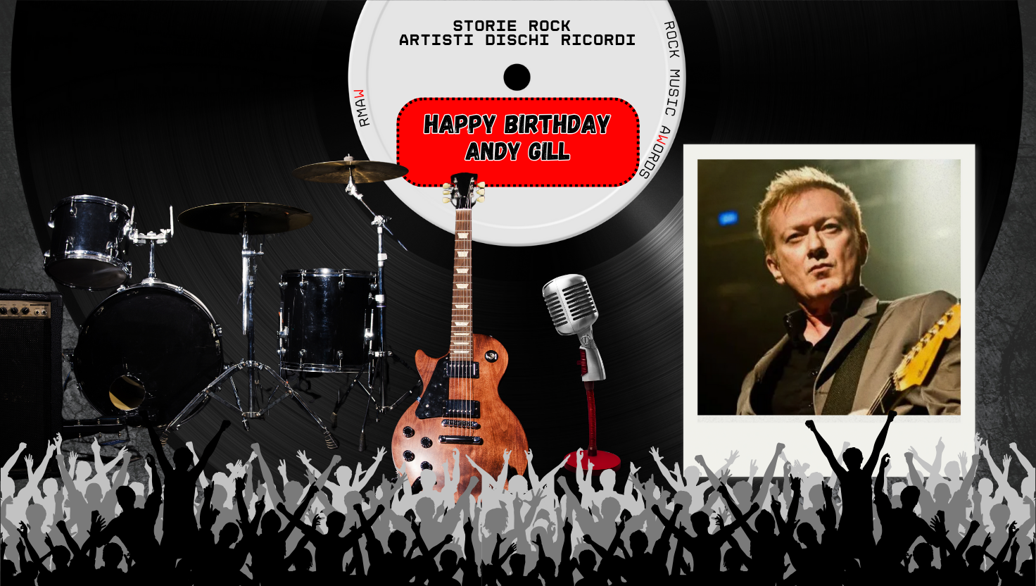 1 gennaio 1956: Andy Gill, la chitarra che taglia il post-punk – Rock ...
